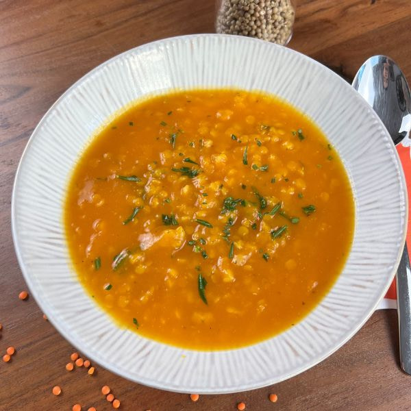 Linsen Krbis Suppe